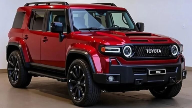 Toyota MINI Land Cruiser FJ 2026 – Compact SUV with 4WD, 32KMPL Mileage ...